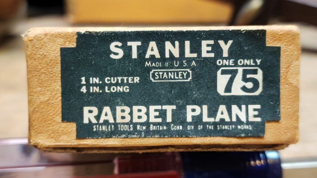 Stanley No. 75 Bull Nose Plane – History, Features, Restoration ...